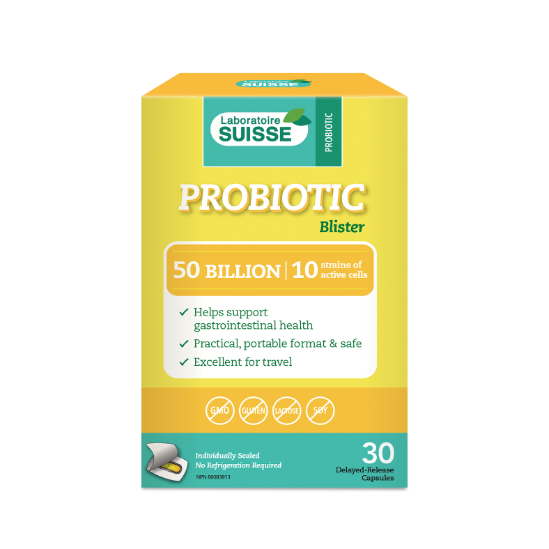 Probiotic 20 billion - Laboratoire suisse