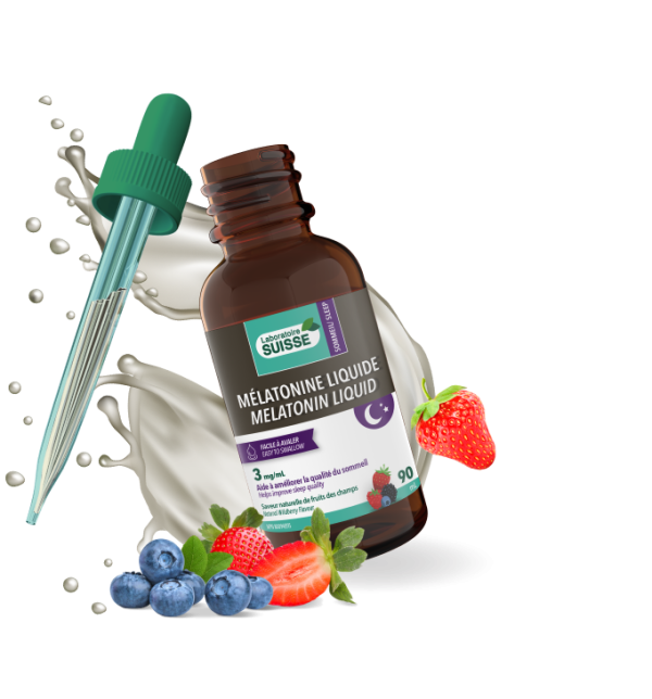 Melatonin Liquid 3 mg - Laboratoire suisse